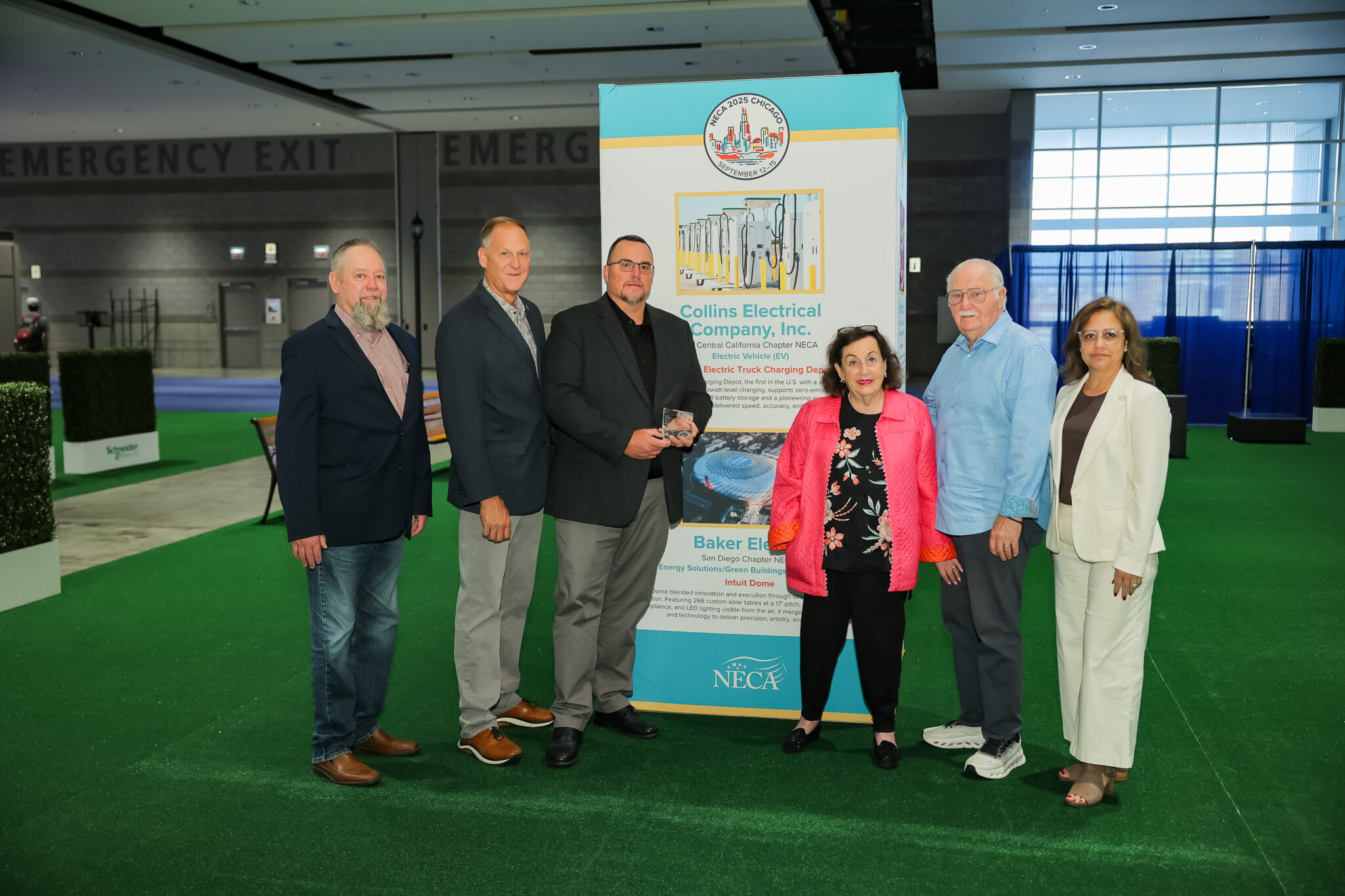 COLLINS ELECTRICAL COMPANY, INC. WINS 2025 NATIONAL NECA PROJECT EXCELLENCE AWARD FOR WATTEV ...